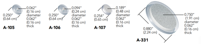 Stainless steel frits - Biotech Fluidics
