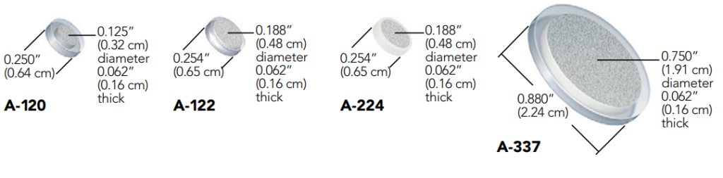 Stainless steel frits - Biotech Fluidics