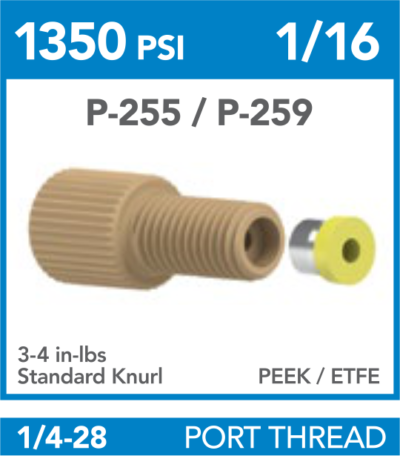 Super Flangeless™ fittings | Biotech Fluidics