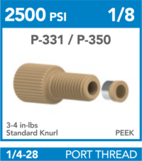 Super Flangeless™ fittings - Biotech Fluidics