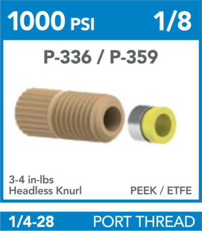 Super Flangeless™ fittings | Biotech Fluidics