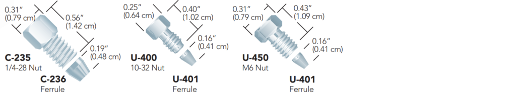Stainless Steel fittings - Biotech Fluidics