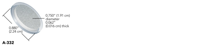 Stainless steel frits - Biotech Fluidics