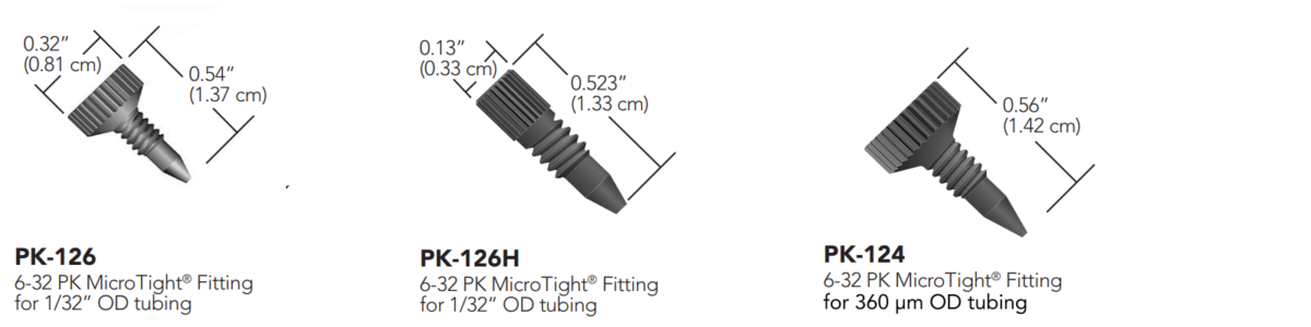 MicroTight® fittings - Biotech Fluidics