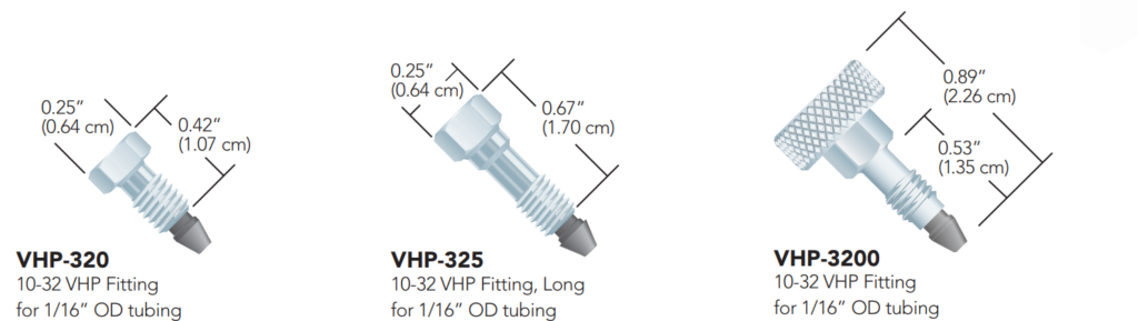 VHP High-performance fittings - Biotech Fluidics