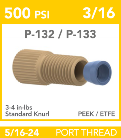 IDEX Flat-Bottom Fittings | Biotech Fluidics