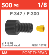 IDEX flat-bottom fittings - Biotech Fluidics