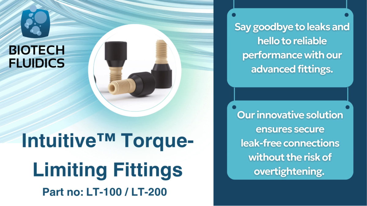 Video of how to assemble Intuitive™ torque-limiting fittings - Biotech ...