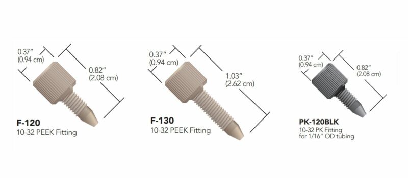 One-Piece Fingertight fittings - Biotech Fluidics